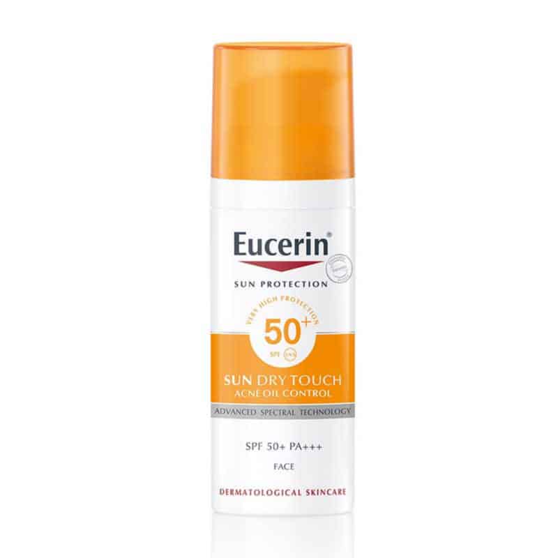 ยูเซอรีนซันดรายทัช ออยล์คอนโทรล - Eucerin Sun DryTouch Acne Oil Control